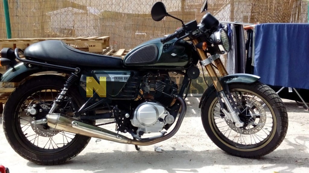 Subasta de Hanway Raw 125cc Cafe Racer 2016
