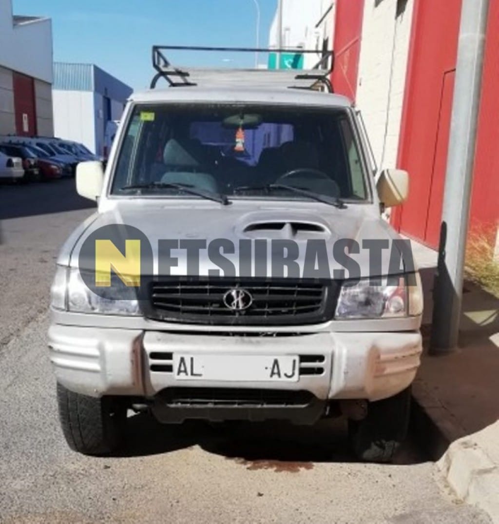 Subasta de Galloper Exceed 2.5 TDI largo 2000