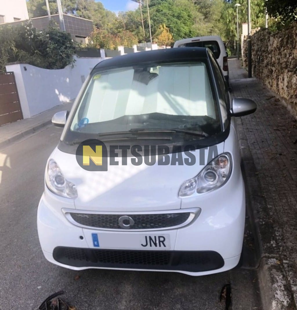 Subasta de Smart Fortwo Electric Drive Coupé 2016