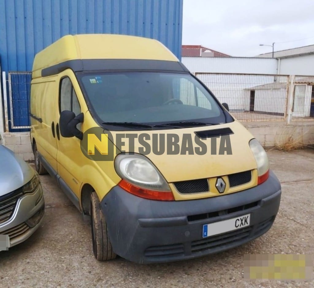 Subasta de Renault Trafic 1.9 DCi Sobreelevado 2004